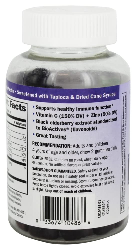 daily elderberry gummies for health