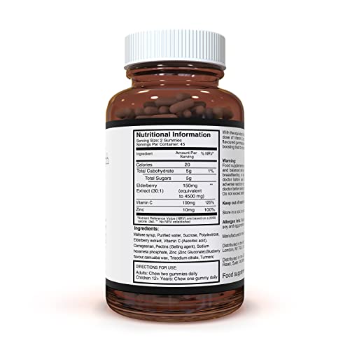 daily elderberry gummies for health