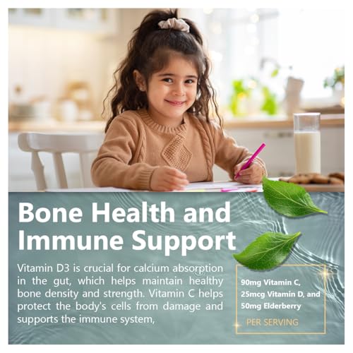 daily elderberry gummies for kids health
