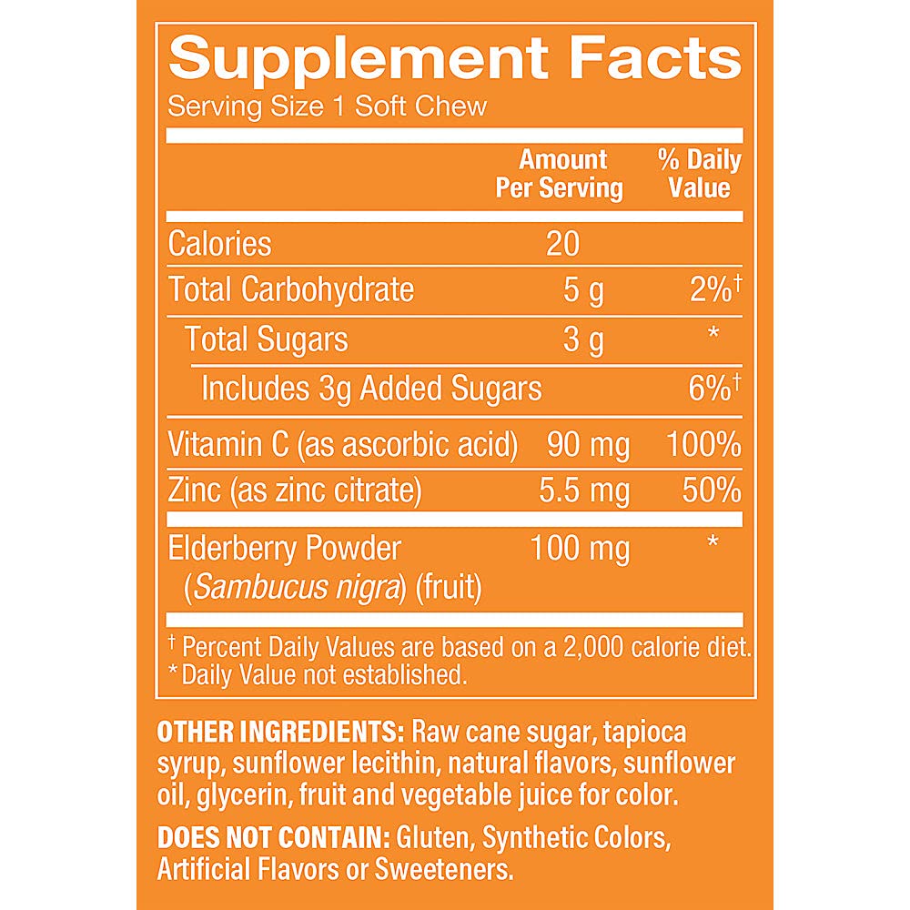 daily elderberry gummies for wellness