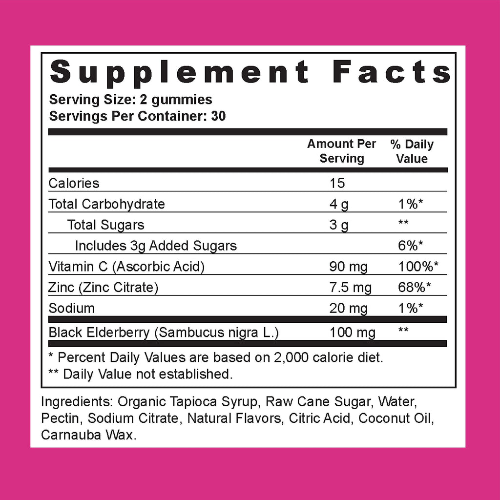 daily elderberry gummies for wellness