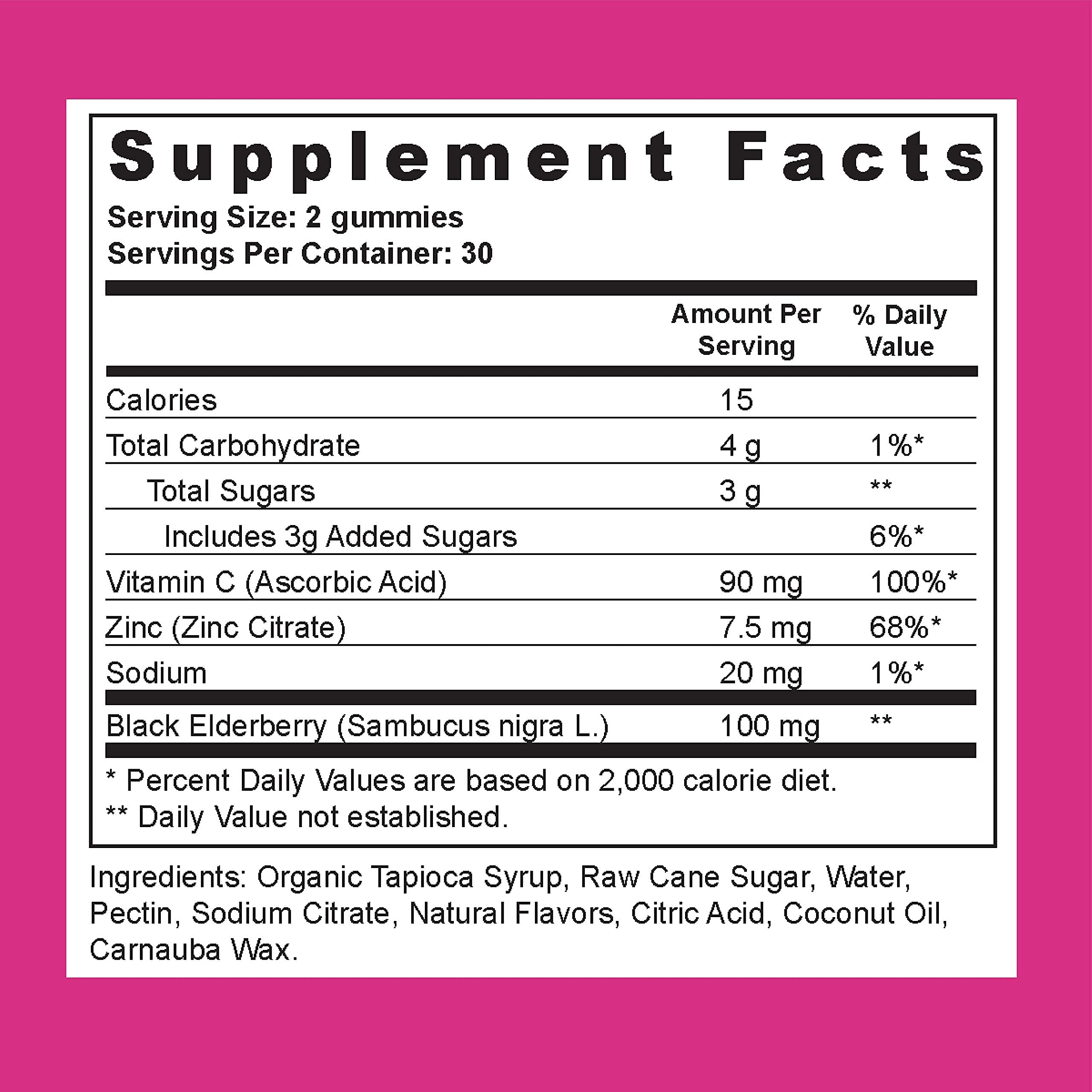daily elderberry gummies for wellness