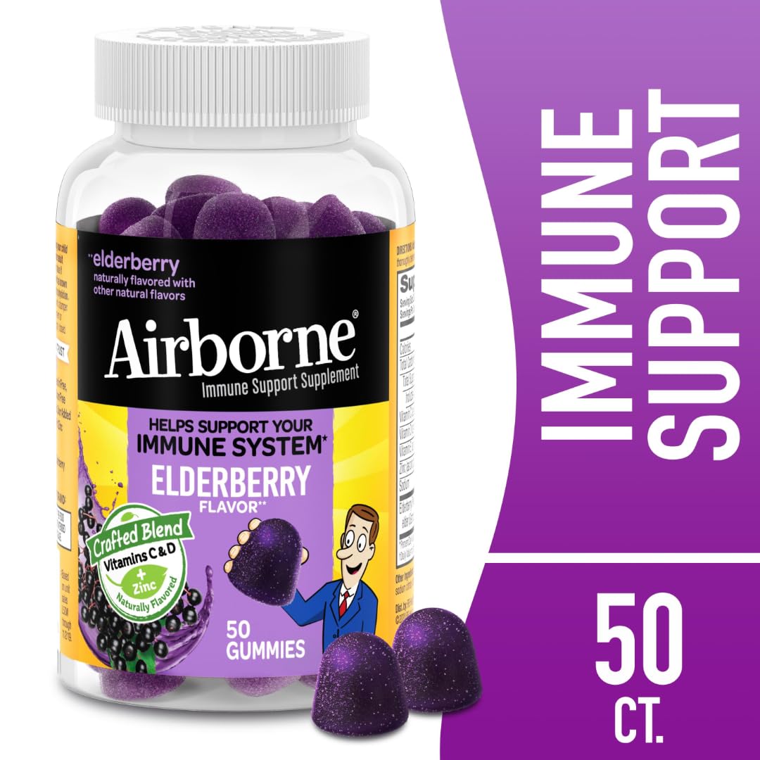Daily elderberry gummies for wellness