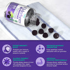 Daily elderberry gummies with vitamin C