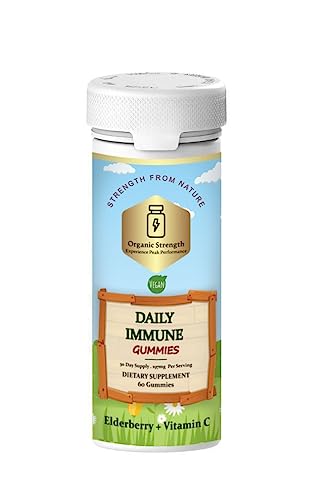 Daily elderberry gummies with vitamin C