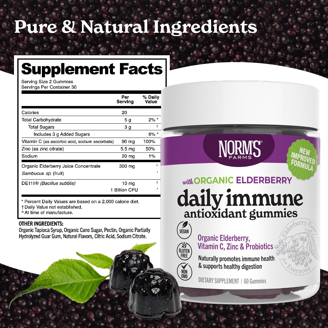 daily elderberry gummies with zinc
