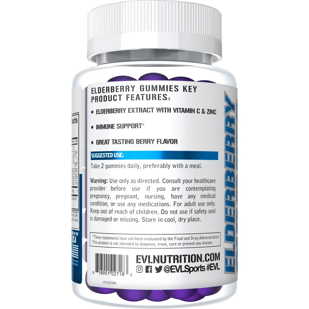 daily elderberry gummy dosage