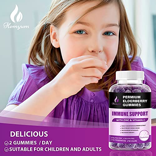 daily elderberry gummy dosage