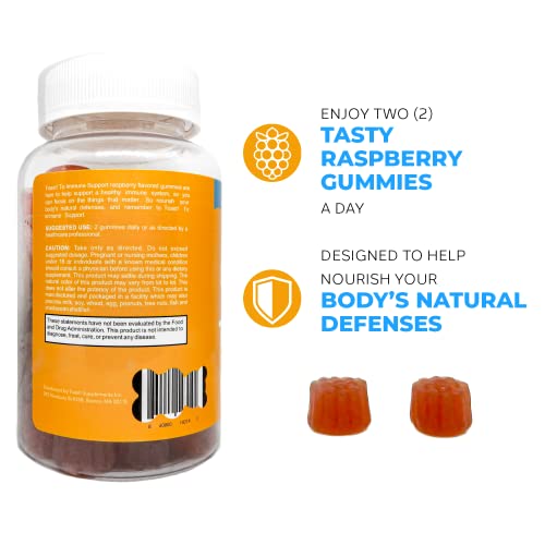Daily elderberry gummy for health boost