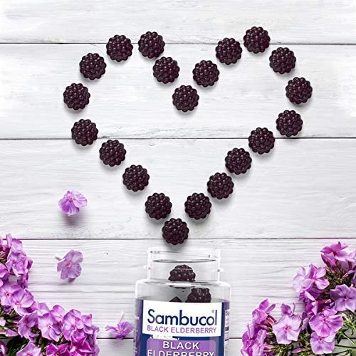 Daily elderberry gummy for kids and adults
