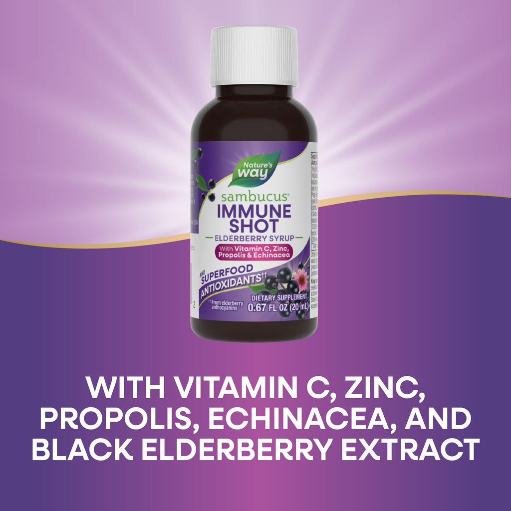 daily elderberry health shots