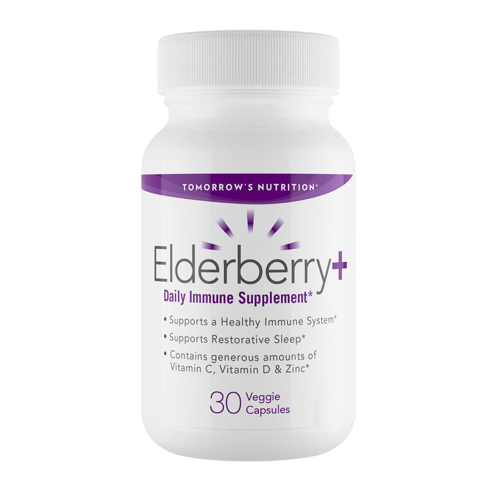 daily elderberry immune support capsules