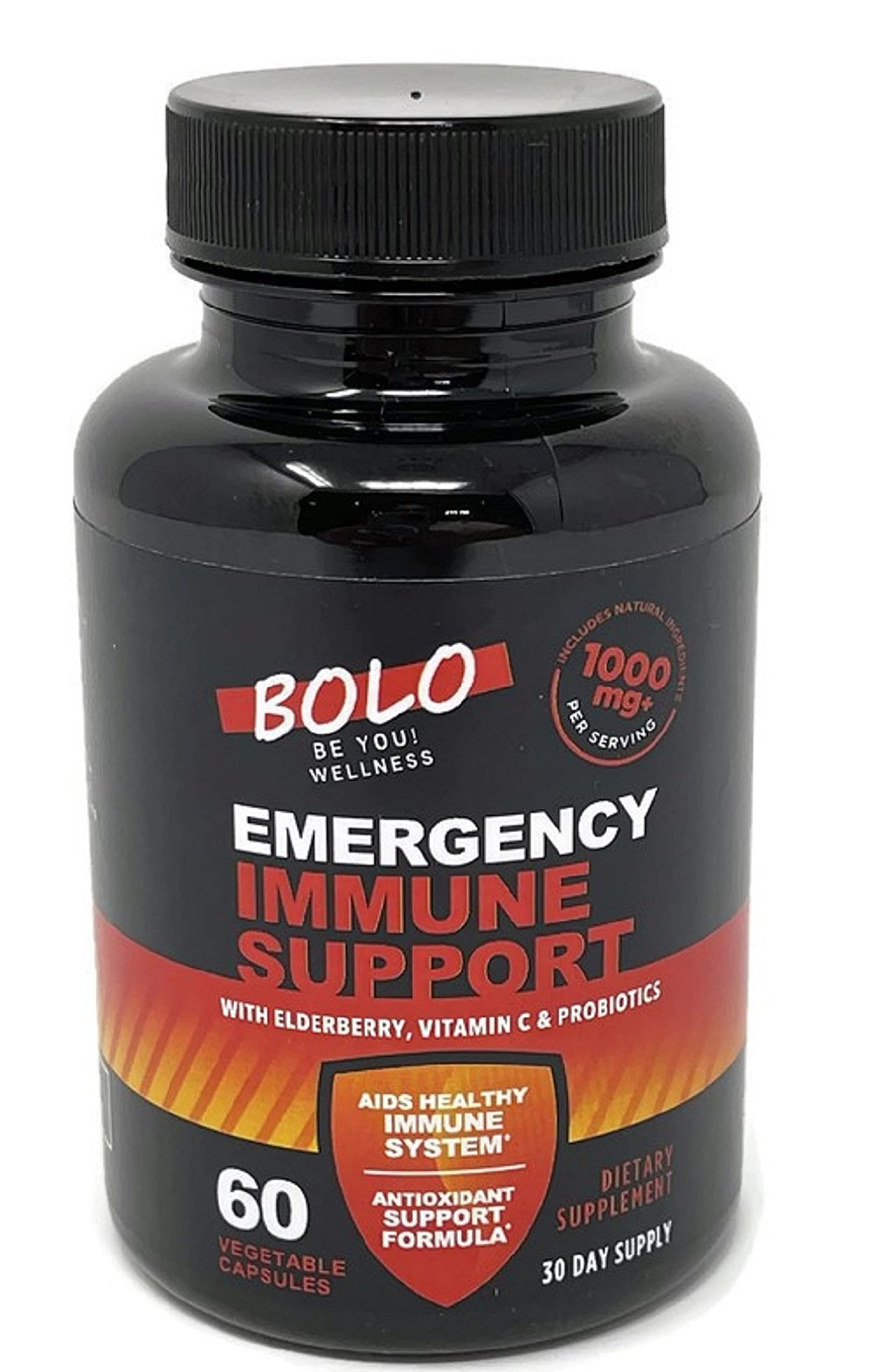 daily elderberry immune support supplement