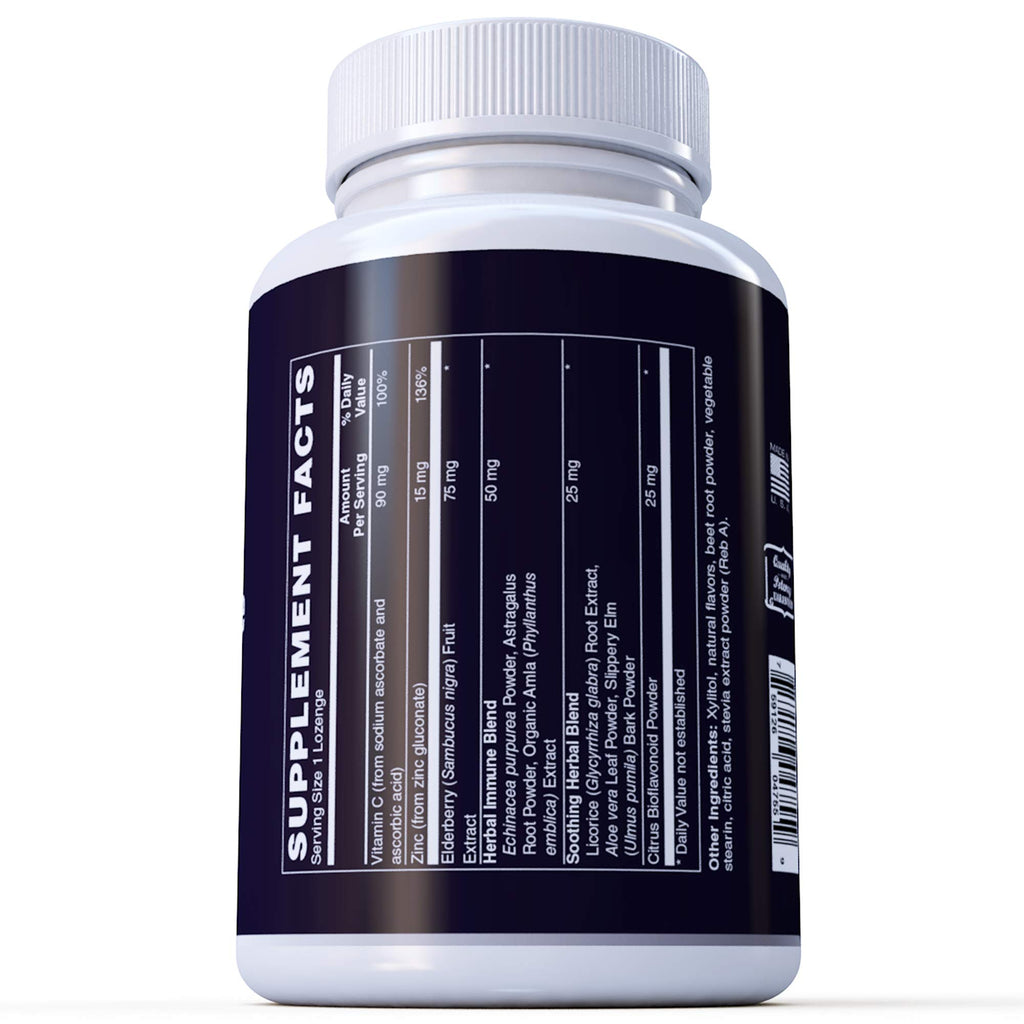 Daily elderberry lozenges dosage