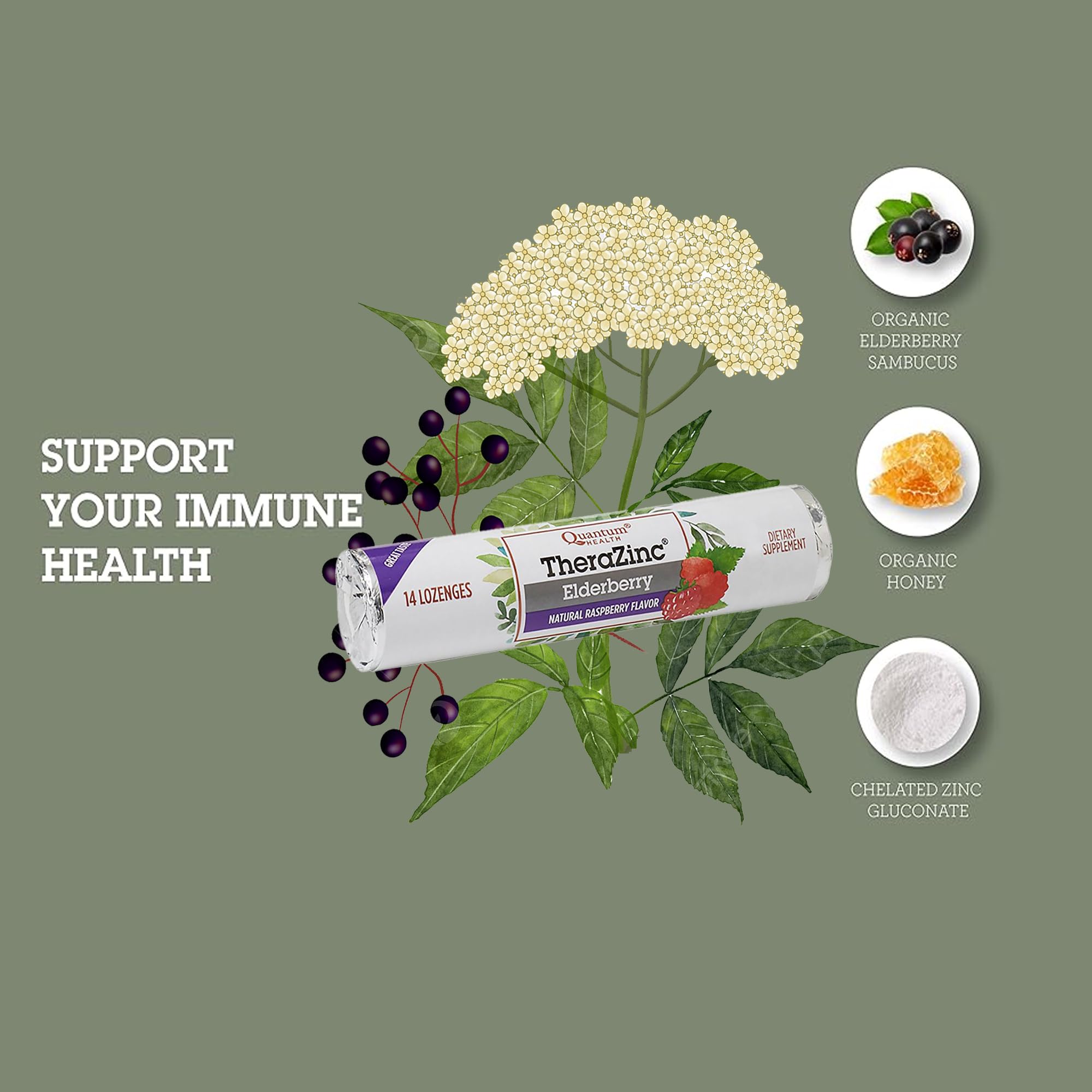 daily elderberry lozenges for vitality
