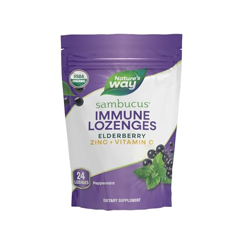Daily elderberry lozenges for wellness