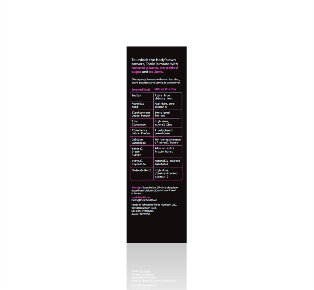 daily elderberry sachets for vitality