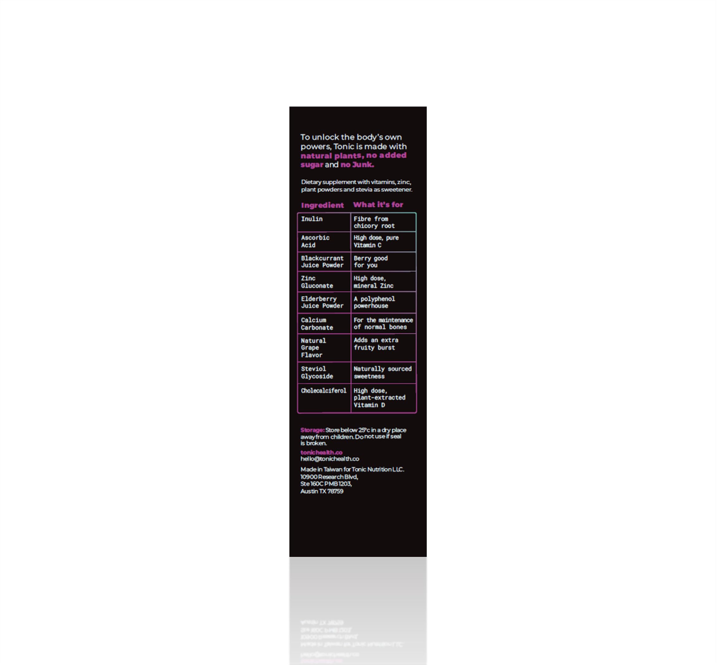 daily elderberry sachets for vitality