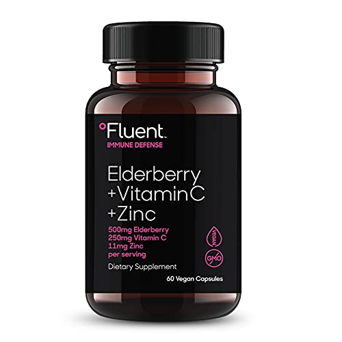Daily elderberry supplement for adults