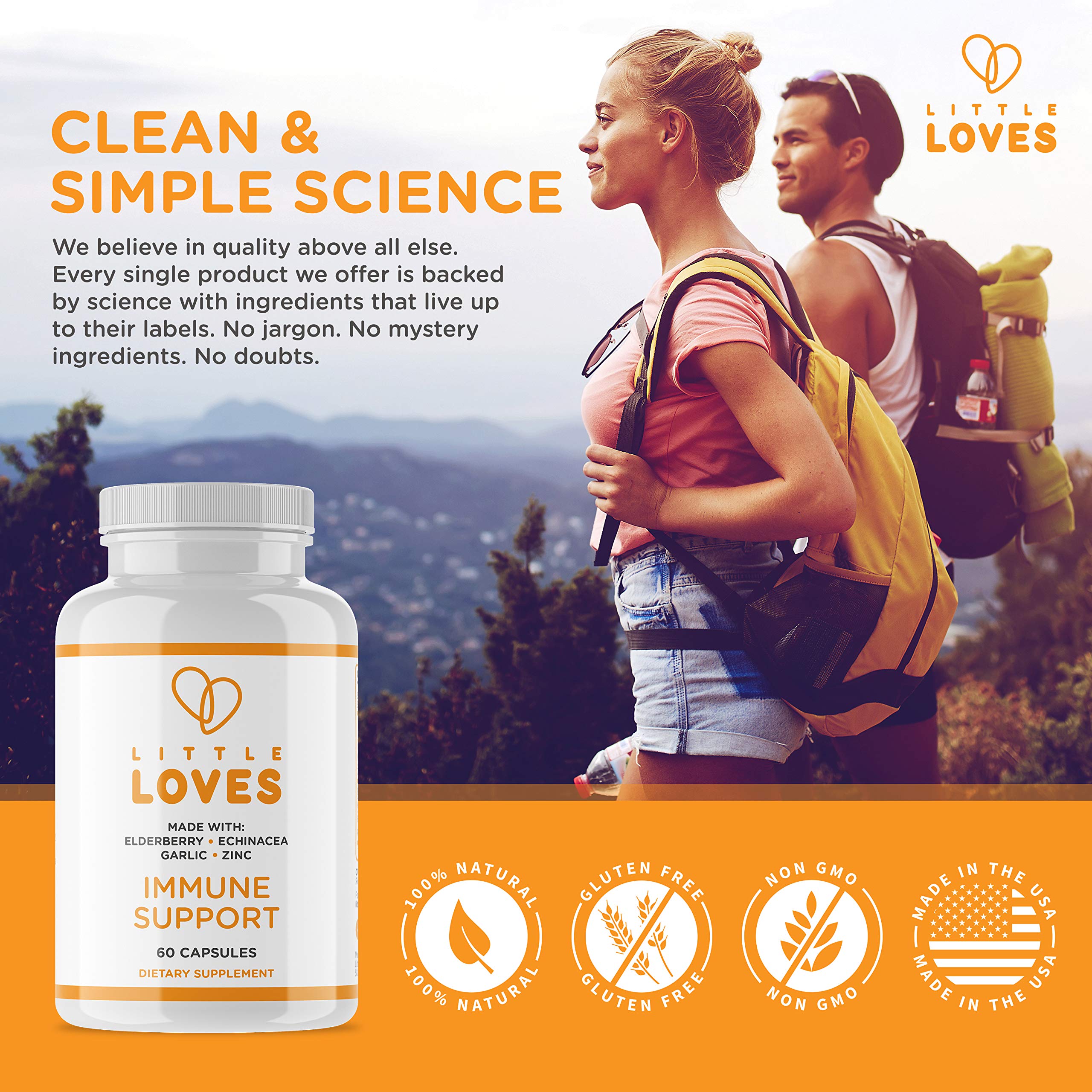Daily elderberry supplement for families