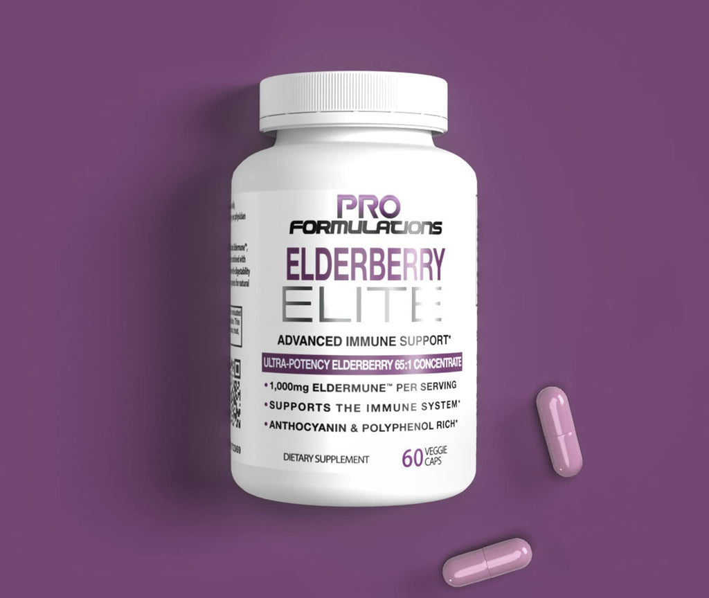 Daily elderberry supplement for vitality