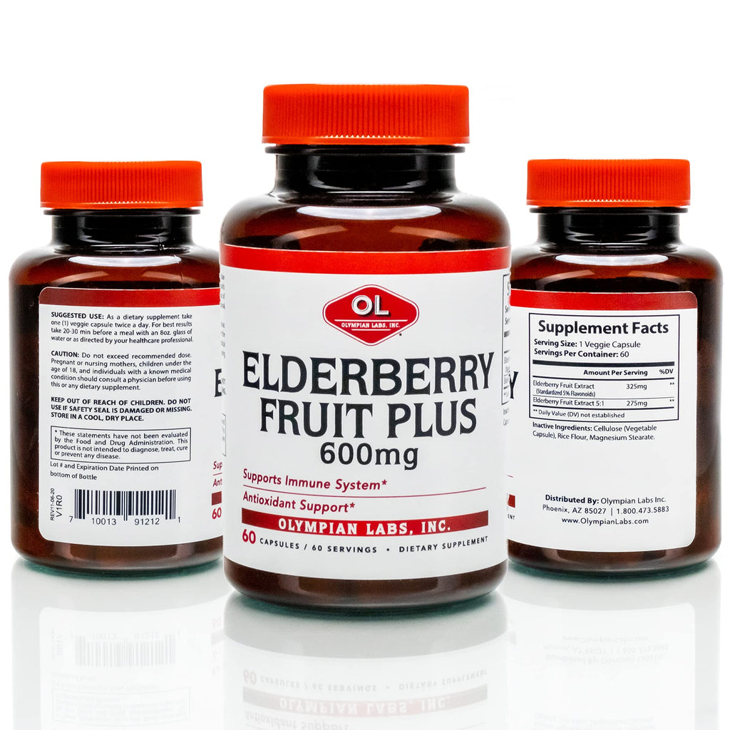 Daily elderberry supplement for wellness