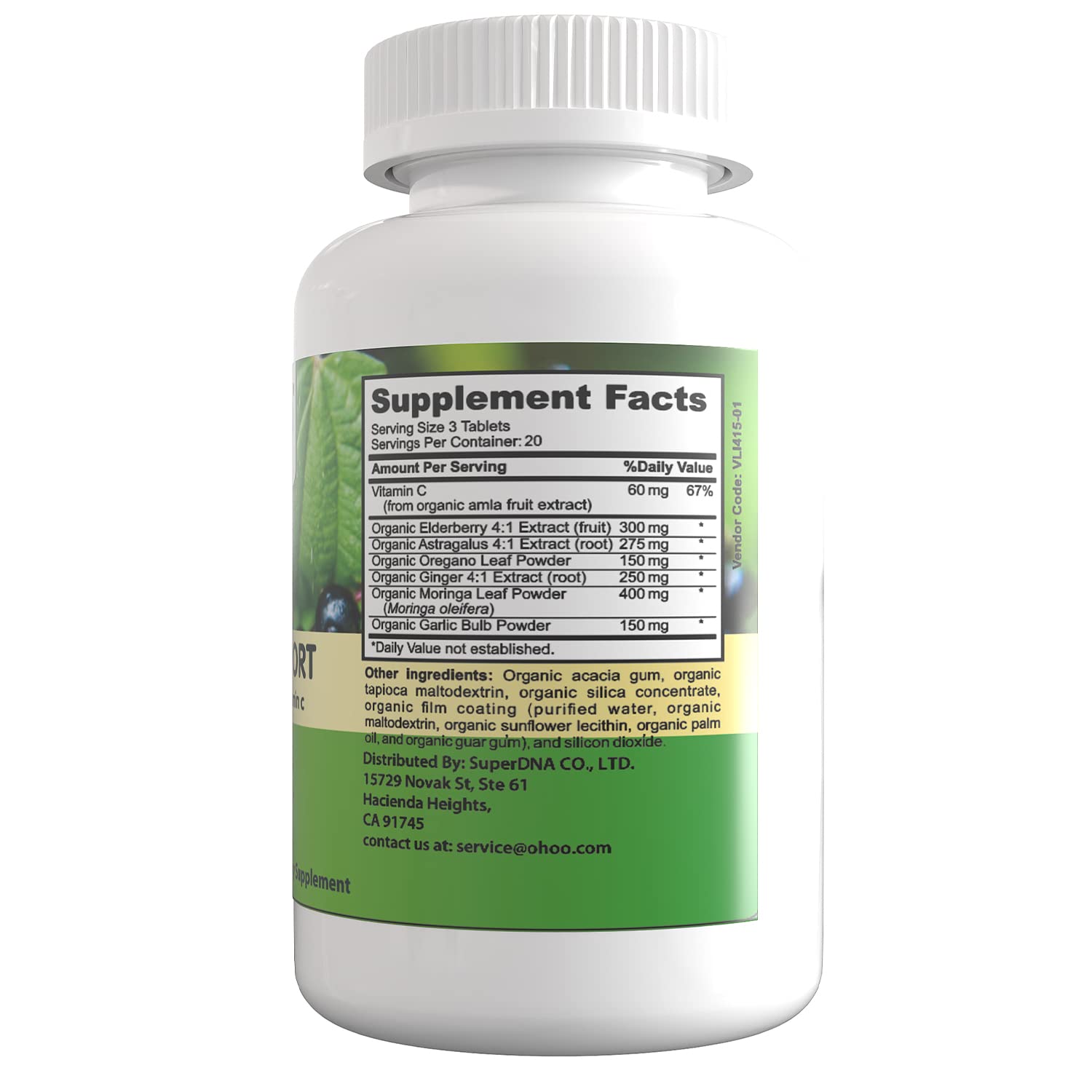 daily elderberry supplement for wellness