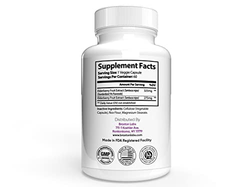 Daily elderberry support for adults