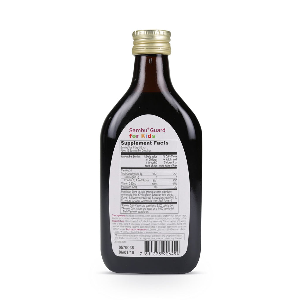 daily elderberry syrup dosage for kids