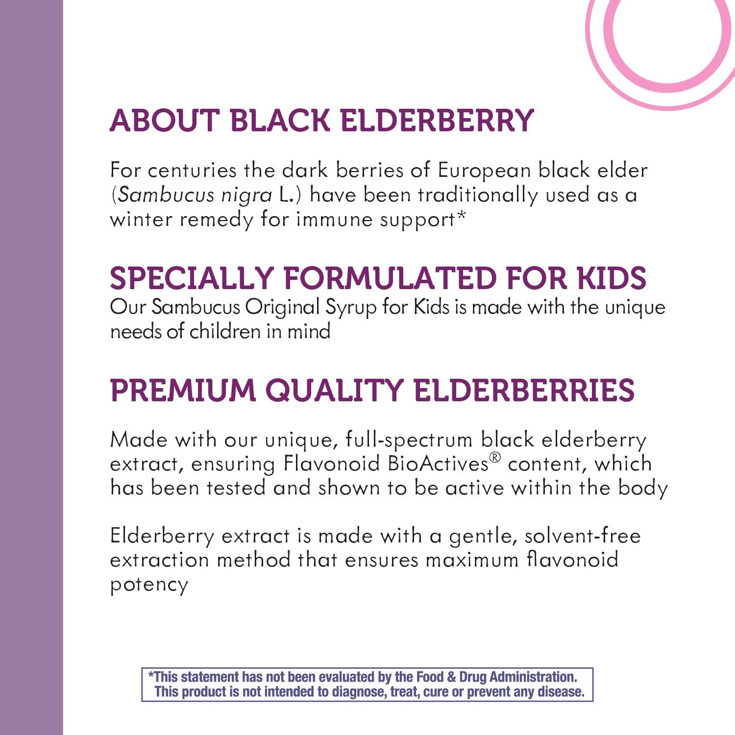 daily elderberry syrup dosage for kids