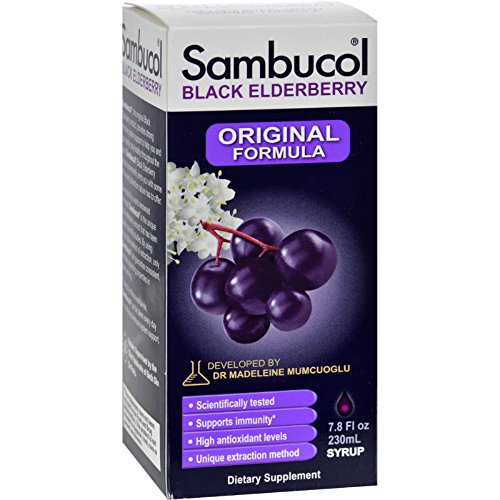 Daily elderberry syrup for health