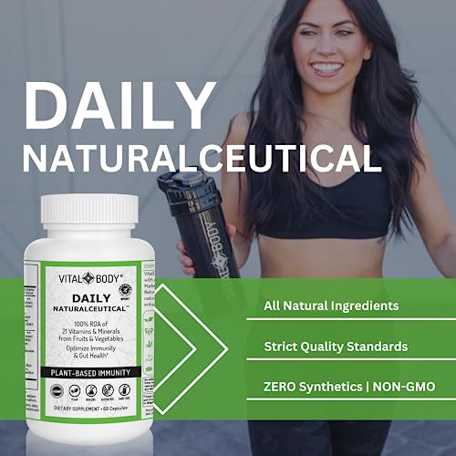 daily energy boost from blended vitamin & mineral supplements