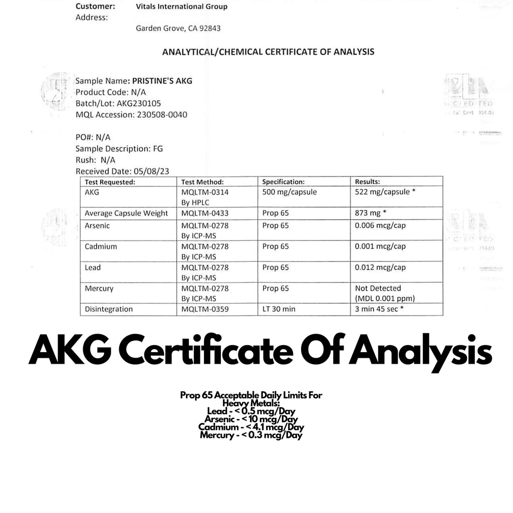 daily energy boost from PRISTINE AKG