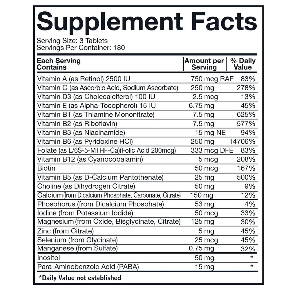 daily energy boost from vitamin supplements