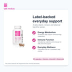 daily energy boost multivitamins for women