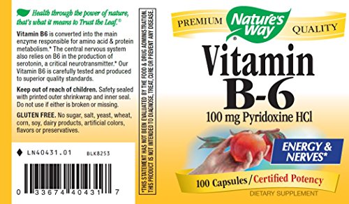 daily energy boost with B-6