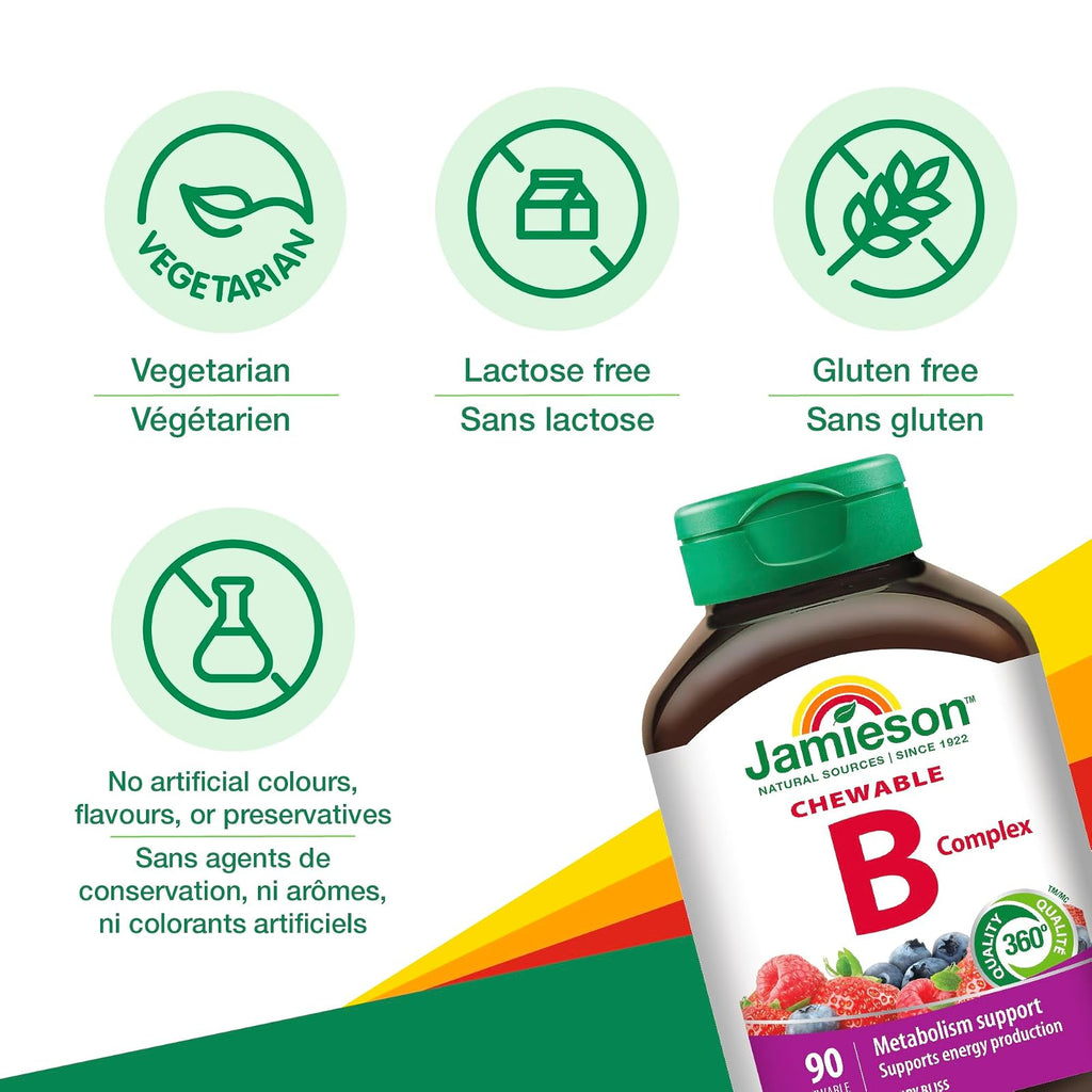 Daily energy boost with b complex