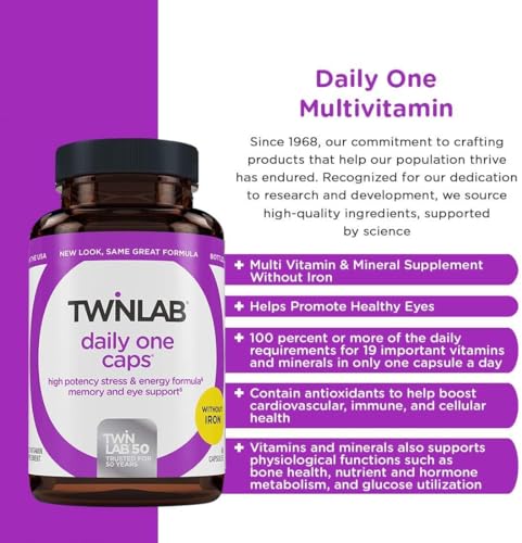 daily energy boost with blended vitamin & mineral supplements