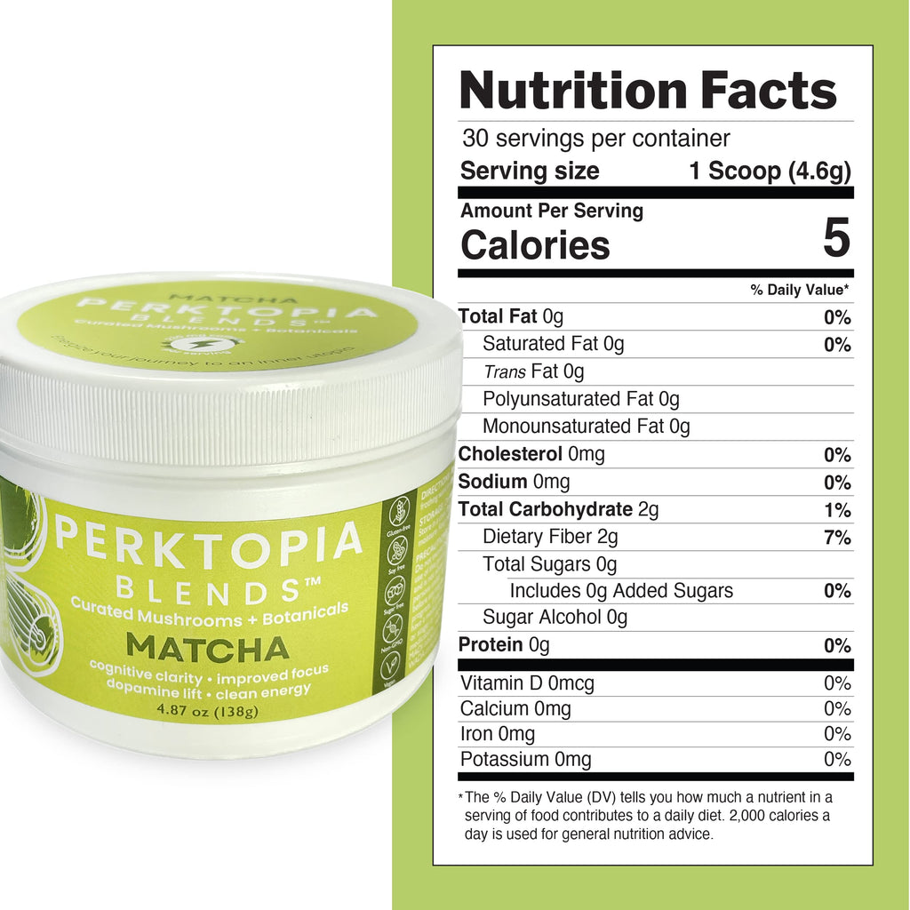 daily energy boost with matcha flavor