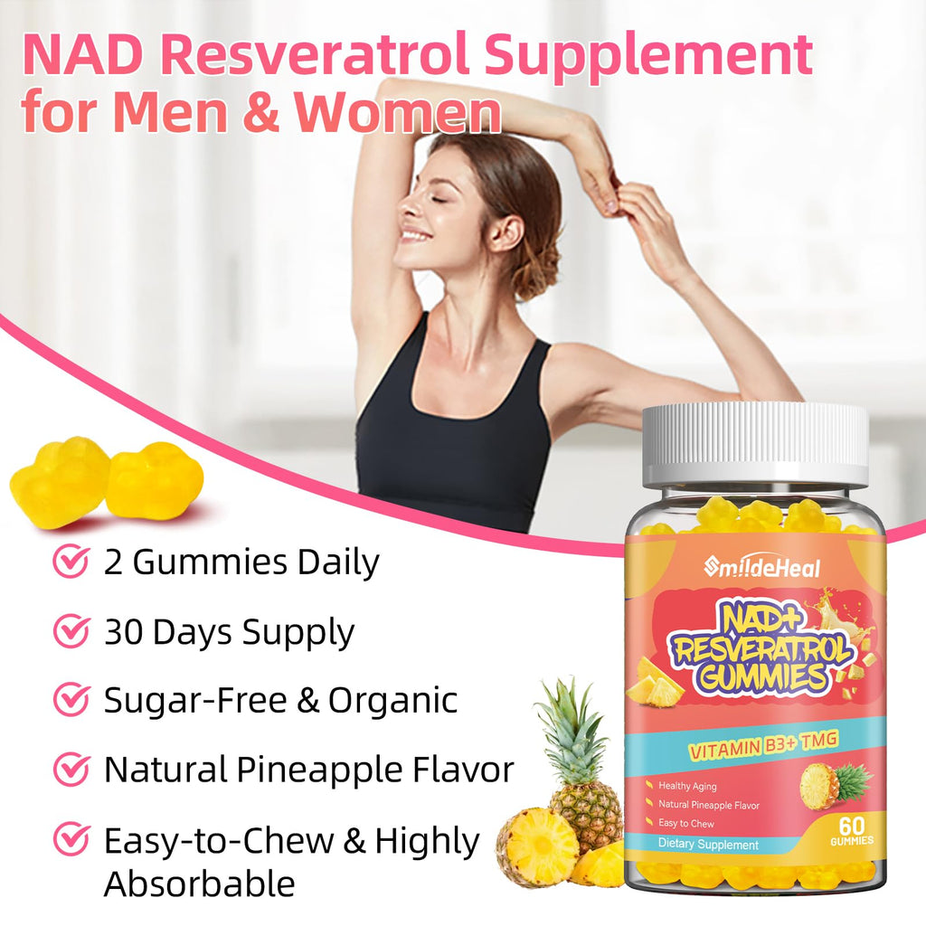 Daily energy boost with resveratrol