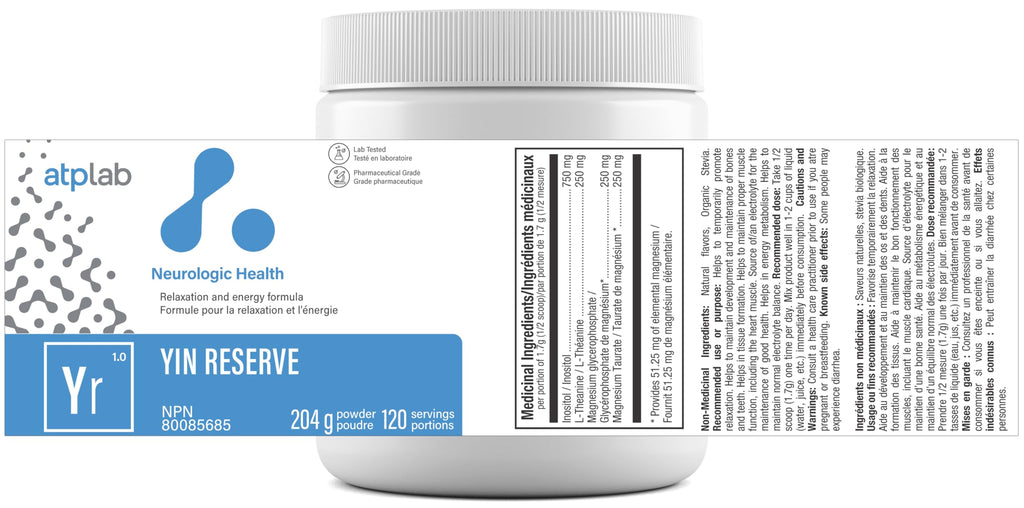 daily energy boost with Yin Reserve
