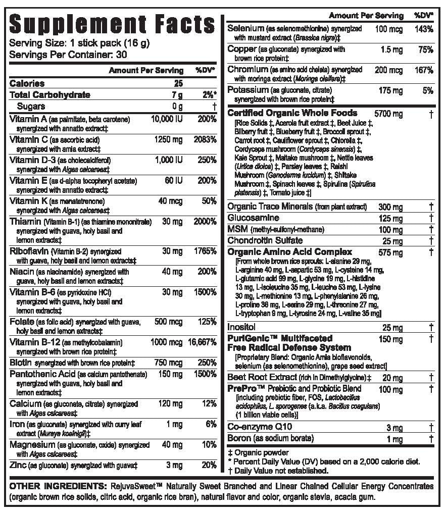 daily energy boost with Youngevity multivitamins