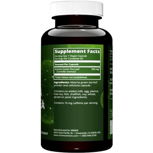 daily energy from green tea capsules