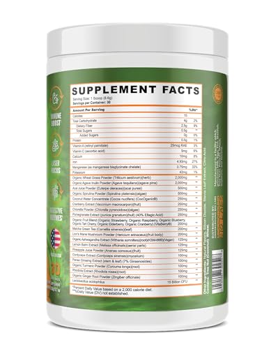 daily energy from superfood blend