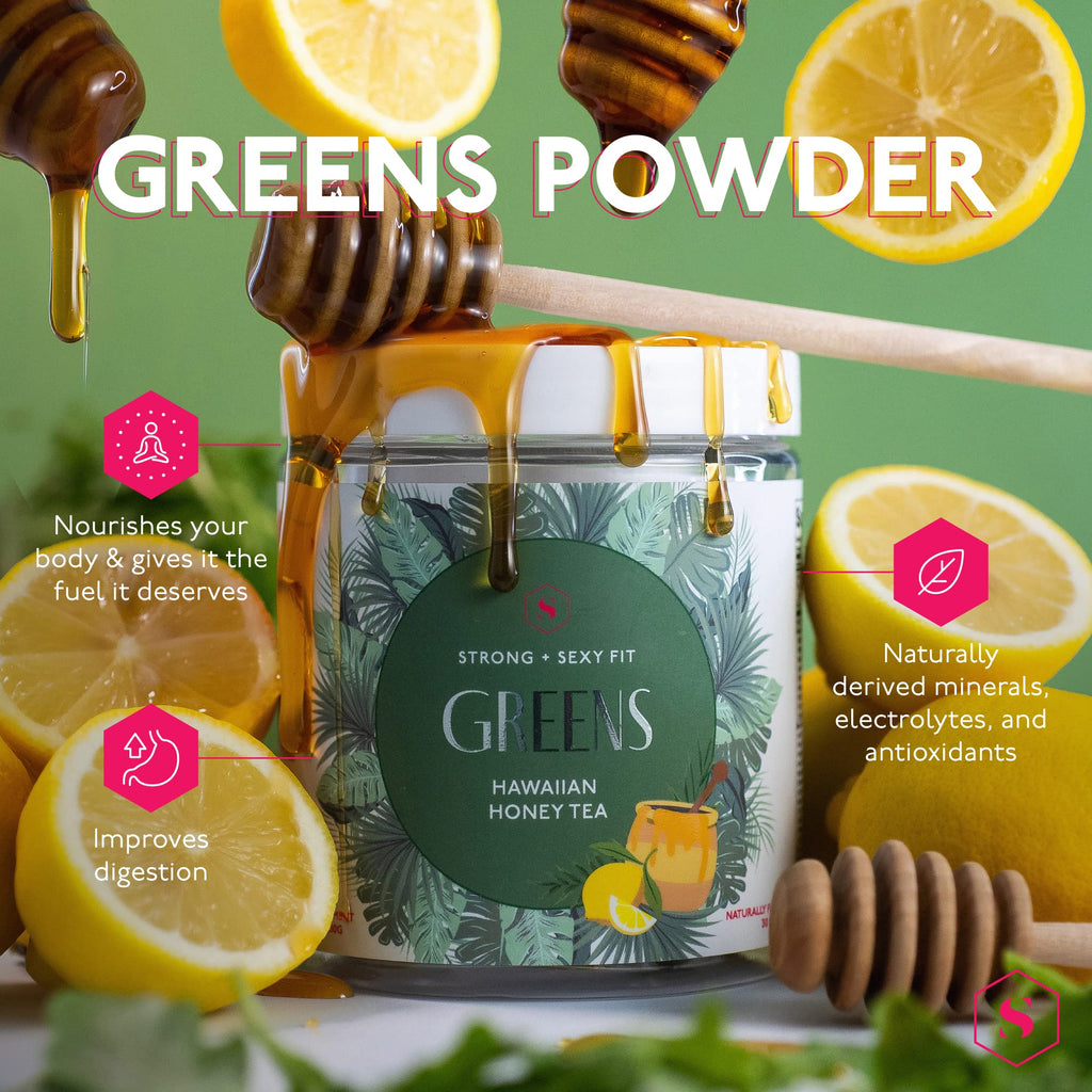 Daily energy greens supplement