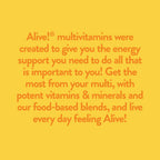 Daily energy multivitamin for adults