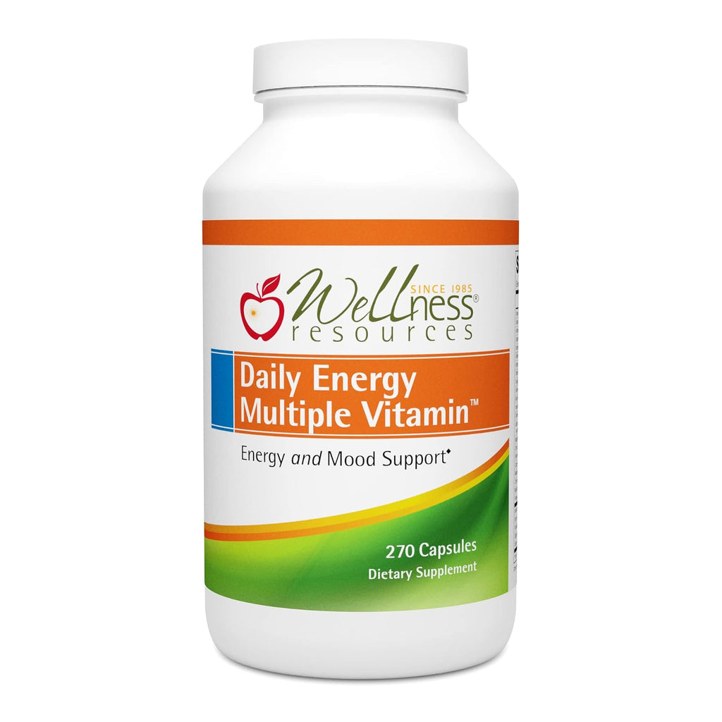 Daily energy multivitamins for adults