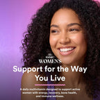 Daily energy support multivitamins for women