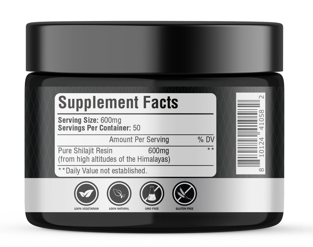 Daily energy support with Shilajit