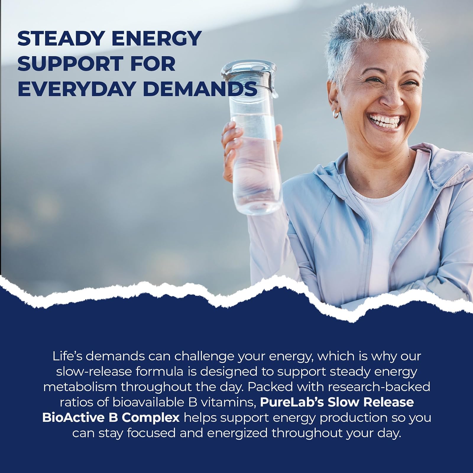 Daily energy with Pure Lab B Complex